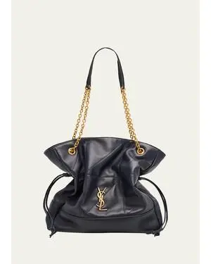 Saint Laurent Jamie 4.3 Medium Shopping Tote Bag - Navy