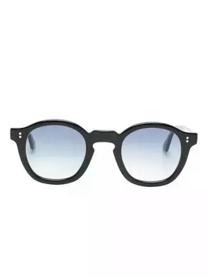 LESCA Mose Round-frame Sunglasses