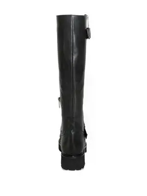 CHUCKIES Buckle Zip Boots