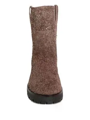 CHUCKIES Textured Ankle Boots