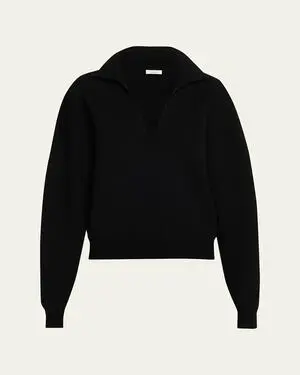 A.L.C. Timmy Polo Sweater - Black