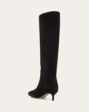 Veronica Beard Lisa Knee High Boots - Black