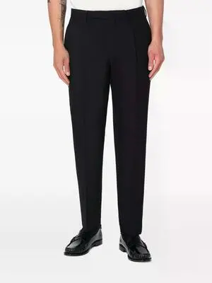 SANTANIELLO Regular Fit Trousers - Black