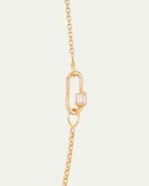MARLA AARON Total Baguette Babylock With Diamonds