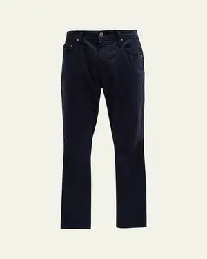 Ag Everett Slim-Straight Twill Pants - New Navy
