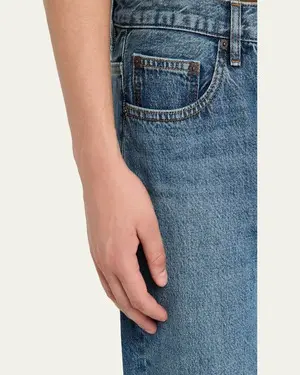 FRAME Relaxed Light Wash Jeans