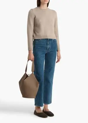 Khaite Leta Cashmere Pullover - Putty