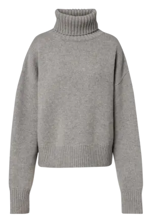 Extreme Cashmere Gray Oversized Sweaters For Women