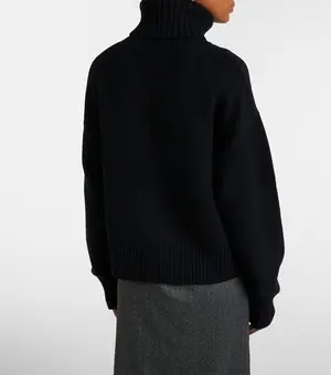 Extreme Cashmere N°434 Cashmere Turtleneck Sweater - Black