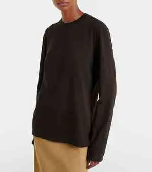 THE ROW Amia Cotton Jersey T-shirt