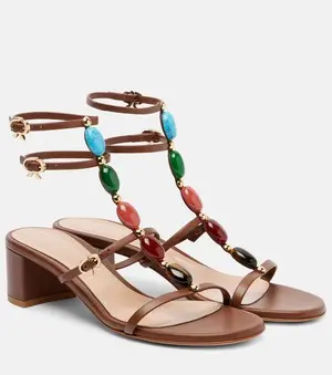 Gianvito Rossi Criss-cross Sandals For Women