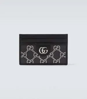 Gucci Double G Card Case - Black