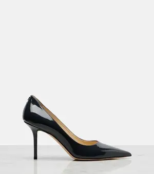 JIMMY CHOO Love 85 Patent Leather Pumps - Black