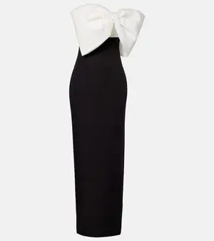 Rachel Gilbert Kace Bow-detail Gown