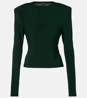 Norma Kamali Padded Shoulder Tops