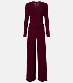 Norma Kamali Jersey Jumpsuit - Purple