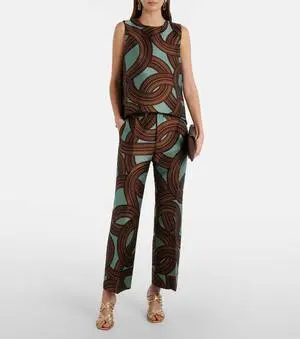 La DoubleJ La Scala Jacquard Top - Multicoloured