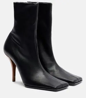 Alaia Ankle Booties