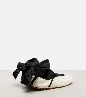 Valentino Garavani Rythmika Perforated Ballet Flats