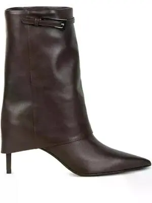 CHANTAL 70mm 1962 Leather Buckle Boots