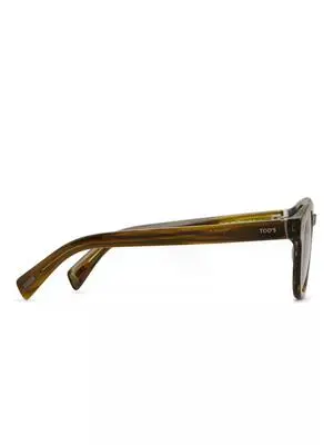TOD'S Square Frame Sunglasses - Green
