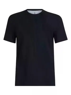 Brunello Cucinelli Ribbed Crew-neck T-shirt