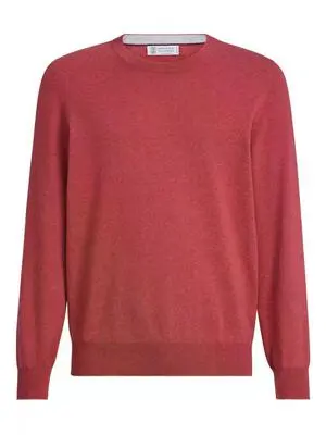 Brunello Cucinelli Ribbed Crew-neck Sweater