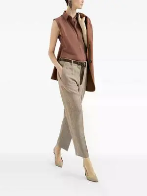 Brunello Cucinelli Plaid Trousers