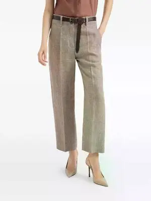 Brunello Cucinelli Plaid Trousers
