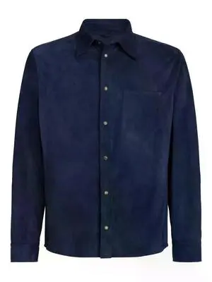 Brunello Cucinelli Chest-pocket Button-fastening Shirt - Blue