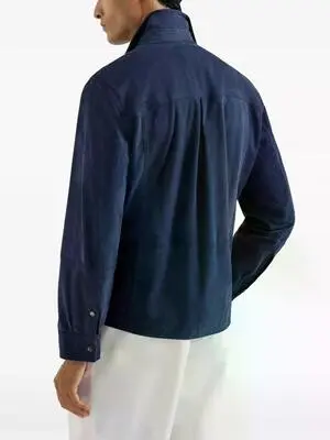 Brunello Cucinelli Chest-pocket Button-fastening Shirt - Blue