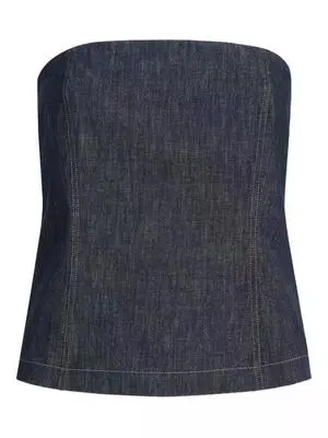 Brunello Cucinelli Bandeau Top - Blue