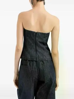 Brunello Cucinelli Bandeau Top - Blue