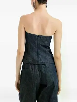 Brunello Cucinelli Bandeau Top - Blue