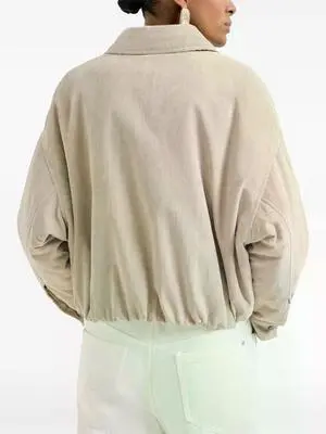 Brunello Cucinelli Corduroy-effect Jacket - Neutrals