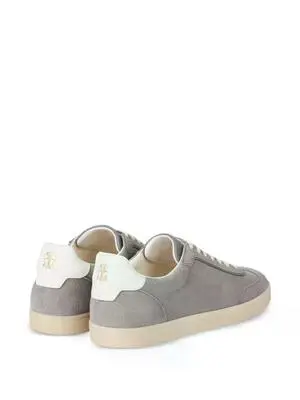 Brunello Cucinelli Suede Lace-up Sneakers - Grey