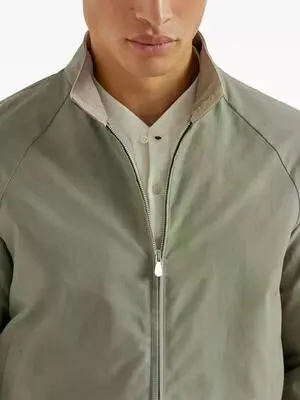 Brunello Cucinelli Zip-up Jacket - Green