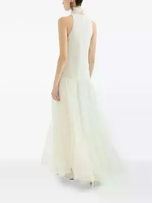 Brunello Cucinelli Turtleneck Maxi Dress - Neutrals