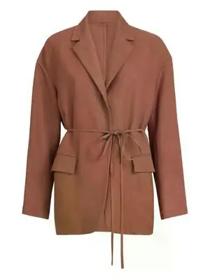 Brunello Cucinelli Monili-embellishment Blazer - Orange