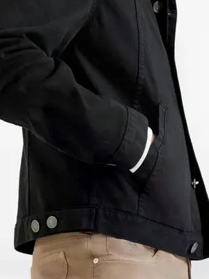 Brunello Cucinelli Garment-dyed Cotton Jacket - Black