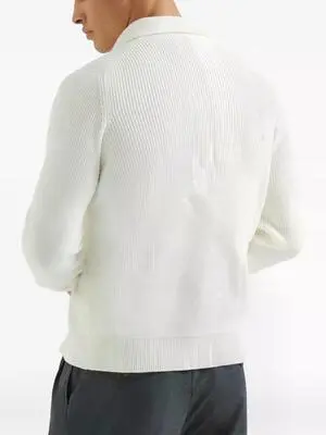 Brunello Cucinelli Zip-fastening Cardigan - White