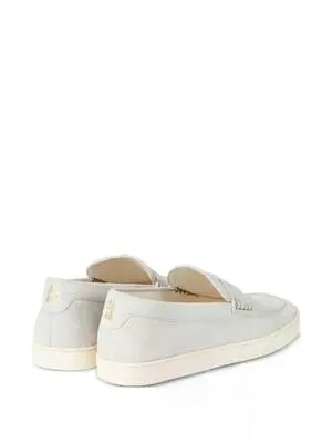 Brunello Cucinelli Suede Loafers - Neutrals