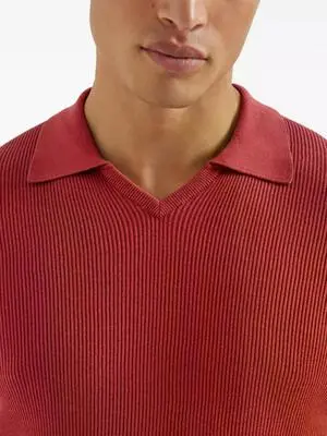 Brunello Cucinelli V-neck Short-sleeve T-shirt