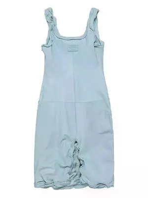 Acne Studios Ruffled Leather Dress