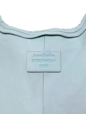 Acne Studios Ruffled Leather Dress