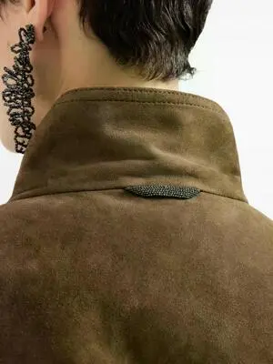 Brunello Cucinelli Monili-detail Front-pocket Vest - Brown