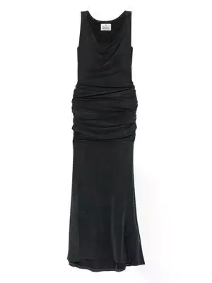 VIVIENNE WESTWOOD Liz Cowl-neck Maxi Dress - Grey