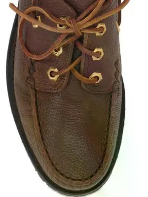 YUKETEN Leather Lace-up Loafers