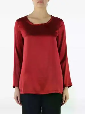 Malìparmi Long-sleeved Silk Blouse