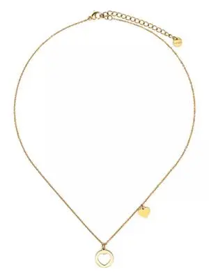 BLAKLACE Heart-pendant Necklace - Gold